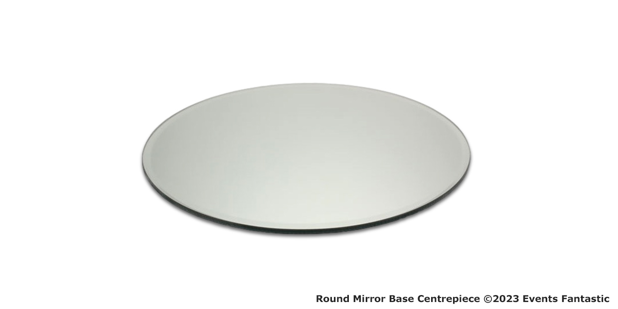 Mirror Base (Round 30cm) For Hire ⭐ Gold Coast, Tweed & Brisbane